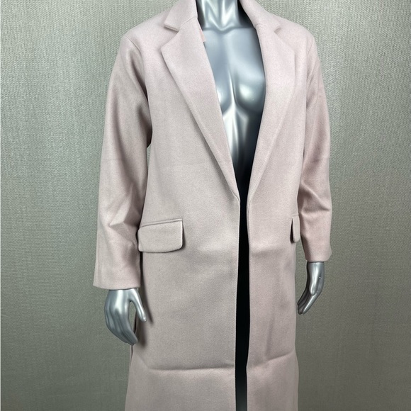 Missguided | Tops | Petite Side Split Midaxi Formal Coatpink | Poshmark